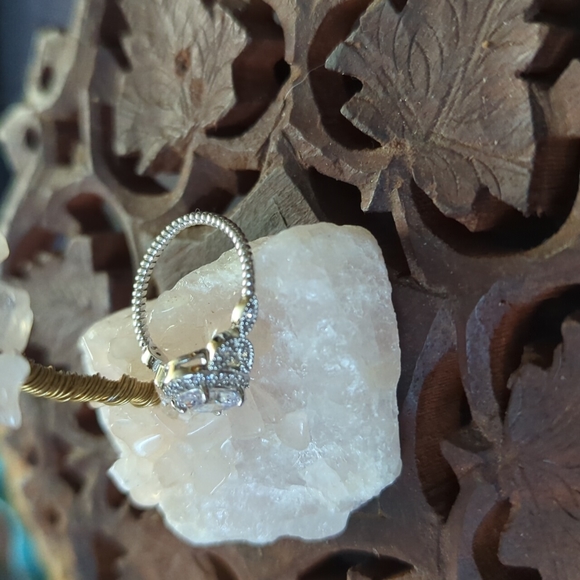 Fragrant Jewels | Jewelry | Fragrant Jewels Silver Toned Oval Diamond ...